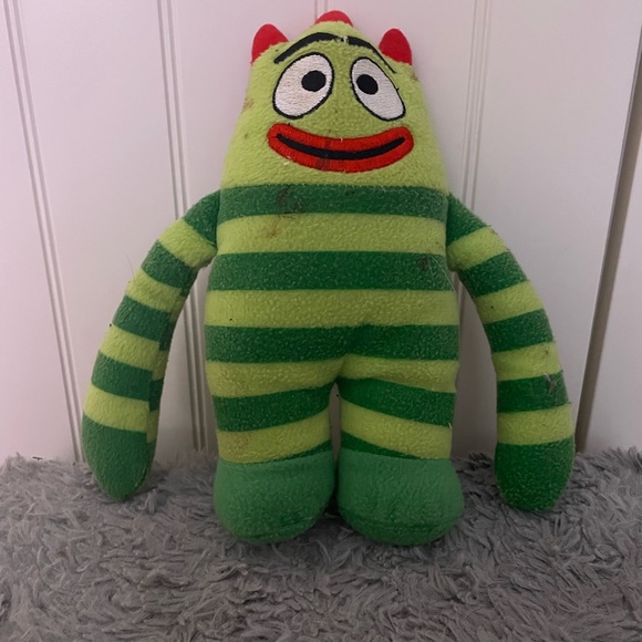 Toys | Yo Gabba Gabba Brobee 8 Plush Stuffed Animal Green Monster ...